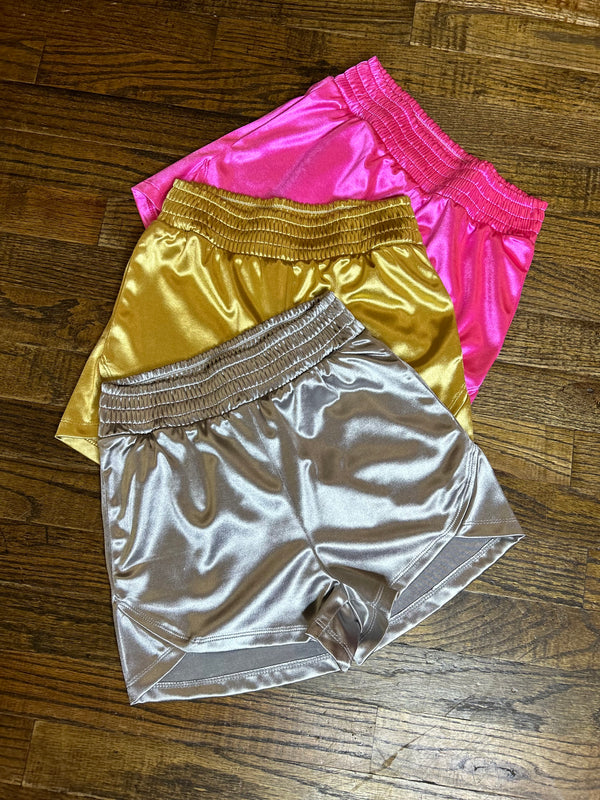 Hayden Girl Shimmering Girl Athletic Shorts - Blessings and Butterflies