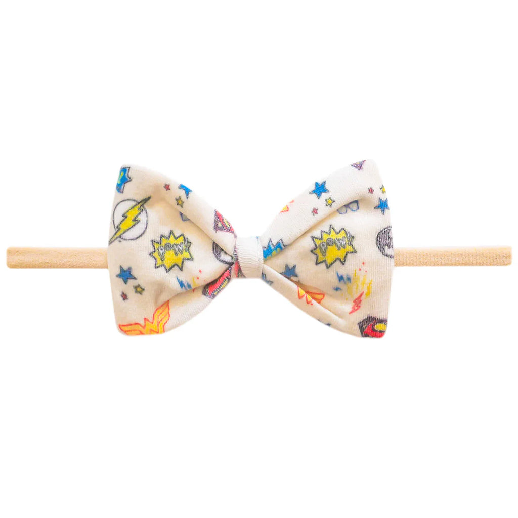 Copper Pearl Justice League Classic Bow – Blessings and Butterflies